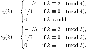 Dimension Formulas — Modular Forms, A Computational Approach v0.1 documentation
